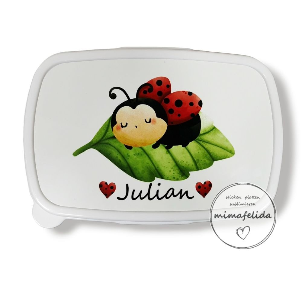 mimafelida - Jausenbox Marienkäfer, Brotbox,